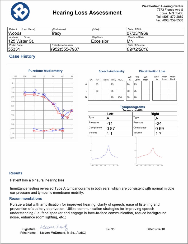 Audiology and Medical Report Writer | Blueprint Solutions